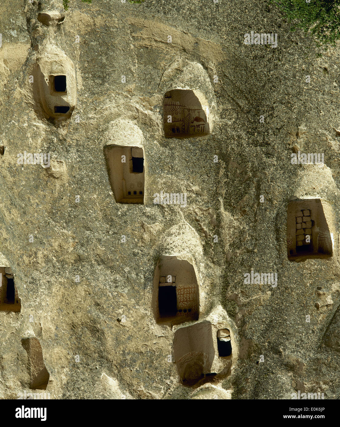 Inside rock house uchisar cappadocia hi-res stock photography and ...