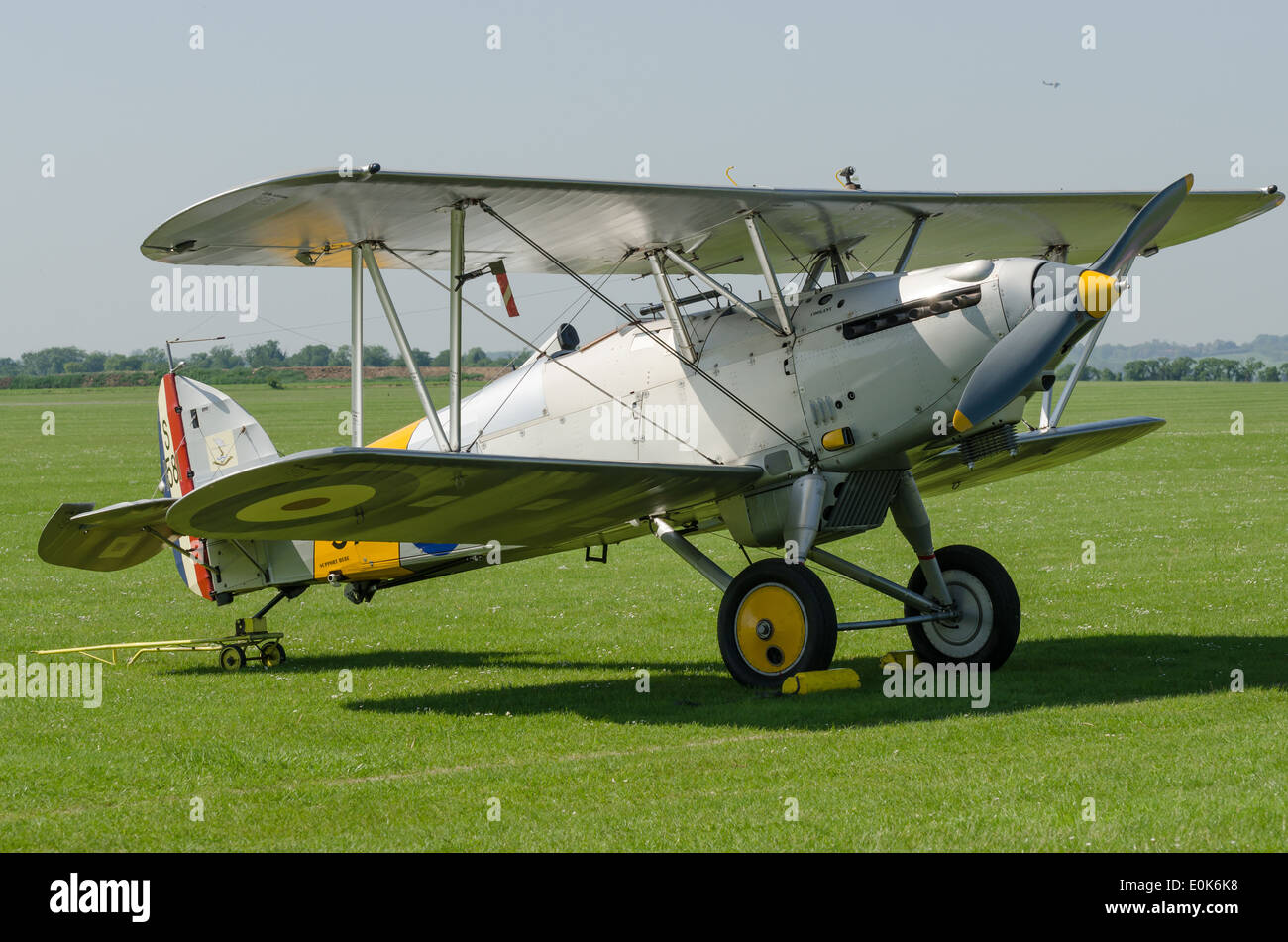 Vintage Hawker Nimrod 2, 1930's vintage British fighter Stock Photo - Alamy