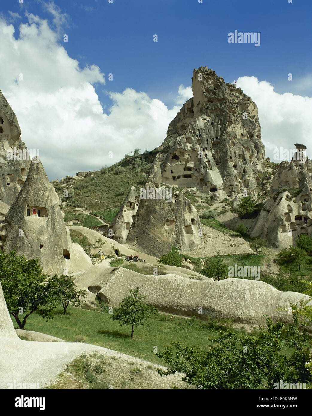 Inside rock house uchisar cappadocia hi-res stock photography and ...