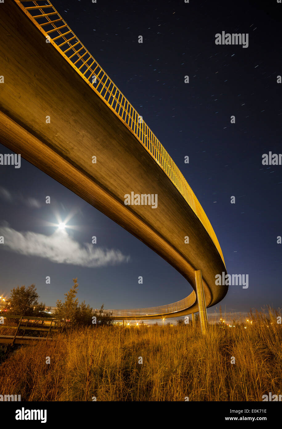 Bridge in Reykjavik, Iceland Stock Photo - Alamy