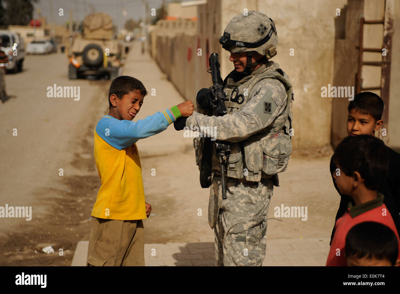 U.S. Army Spc. David Allen from Charleston, S.C., of the 2nd Brigade ...