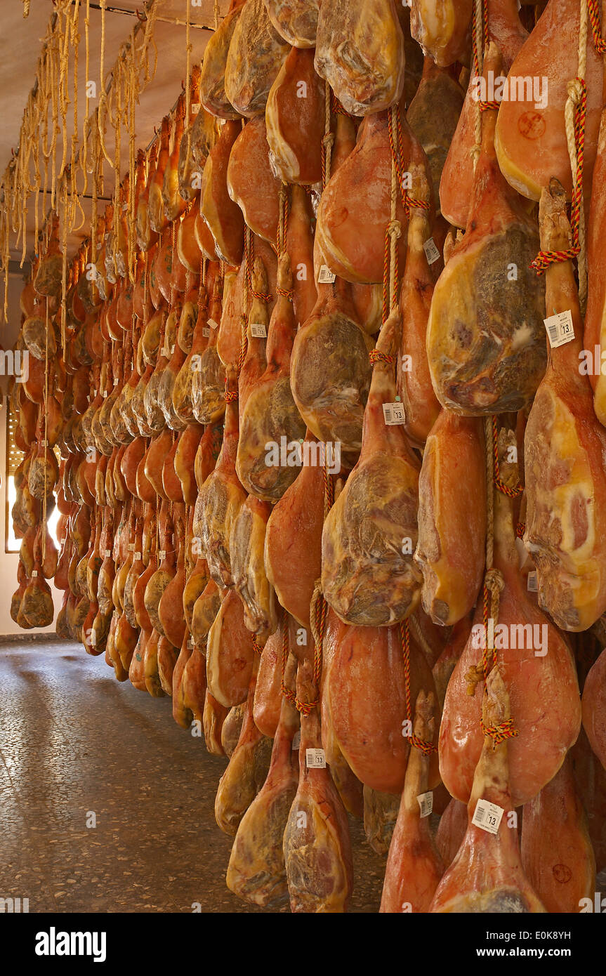 Cured ham trevelez andalusia spain hi-res stock photography and images ...