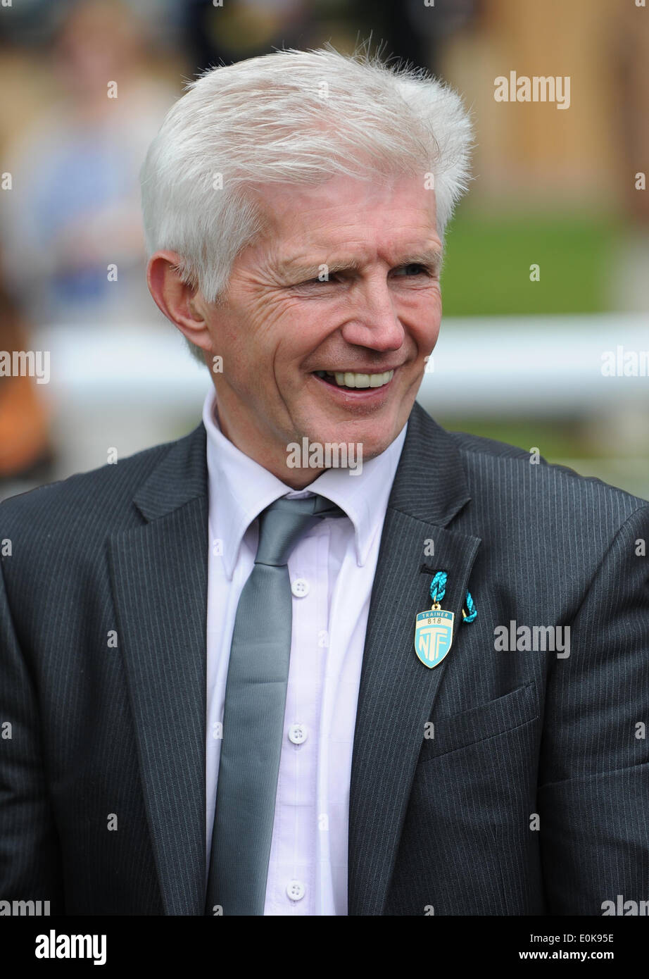 DEREK SHAW RACE HORSE TRAINER YORK RACECOURSE YORK ENGLAND 15 May 2014 ...