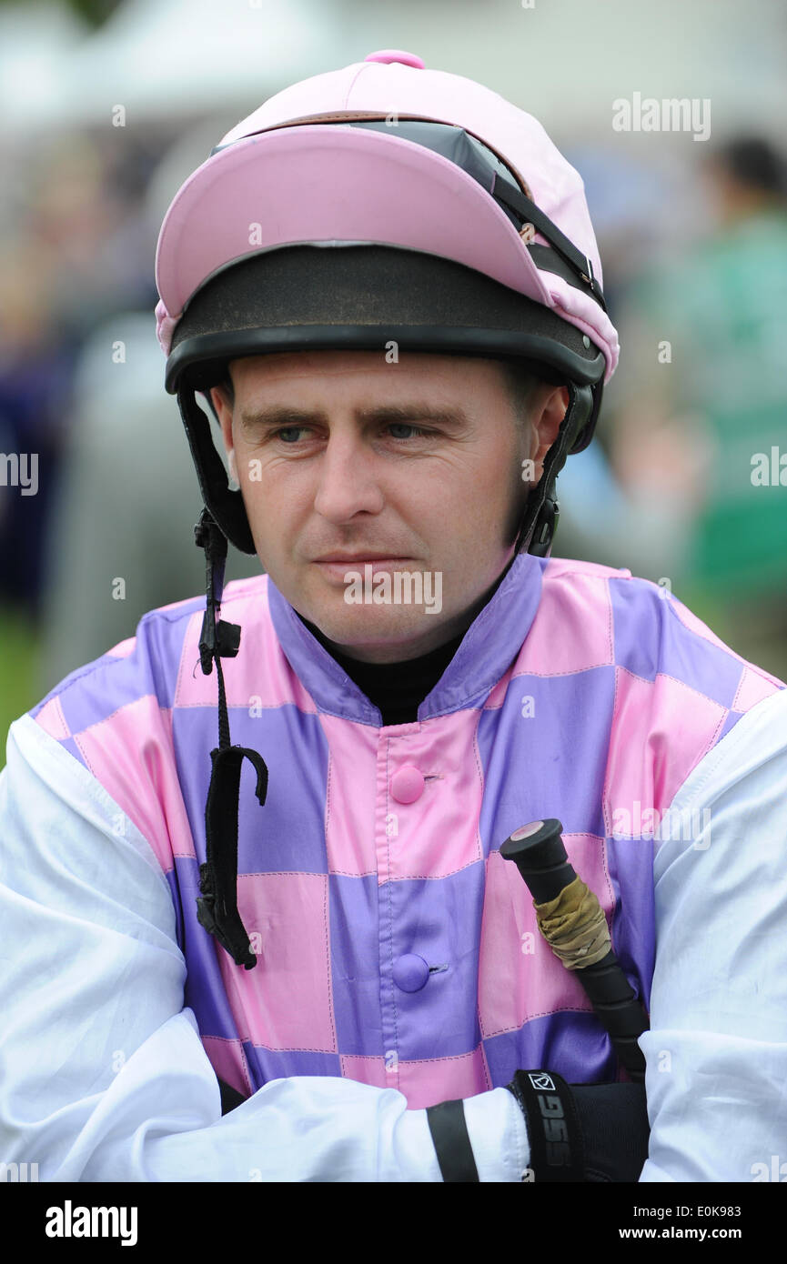 TONY HAMILTON JOCKEY YORK RACECOURSE YORK ENGLAND 15 May 2014 Stock ...