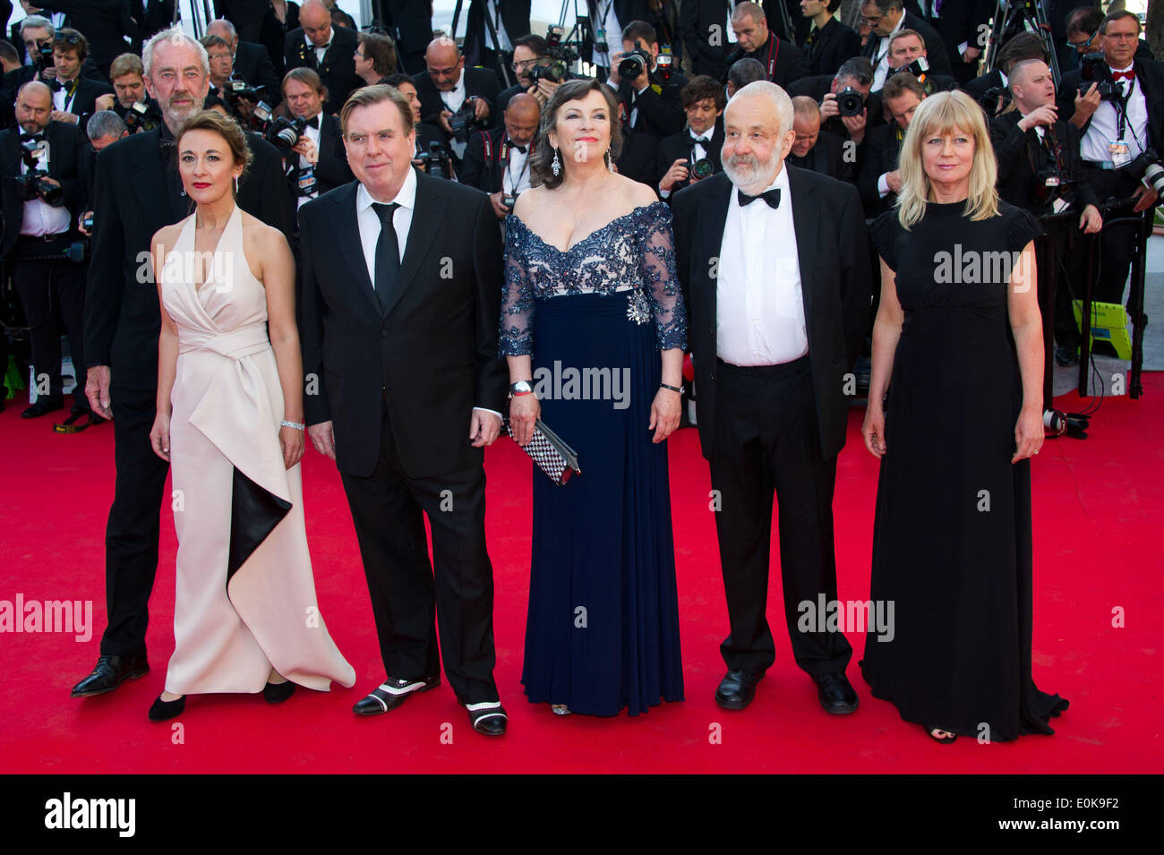 Cannes, France. 15th May, 2014. (L-R) Director of Photography Dick Pope ...
