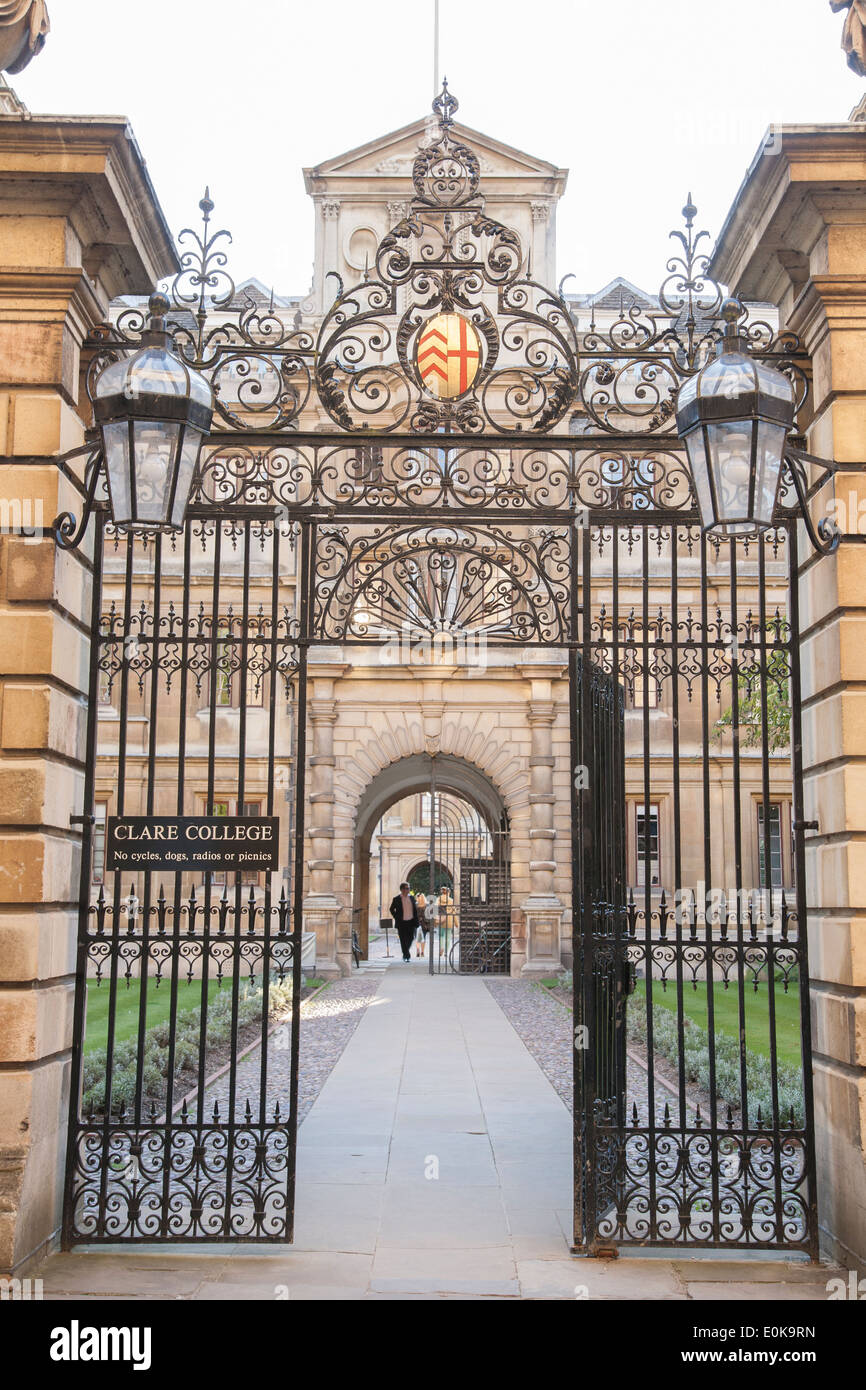 Clare College, Cambridge University, England, UK Stock Photo - Alamy