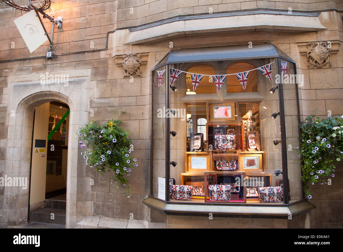 Cambridge Satchel Company Shop Window Sign, Cambridge, England, UK ...