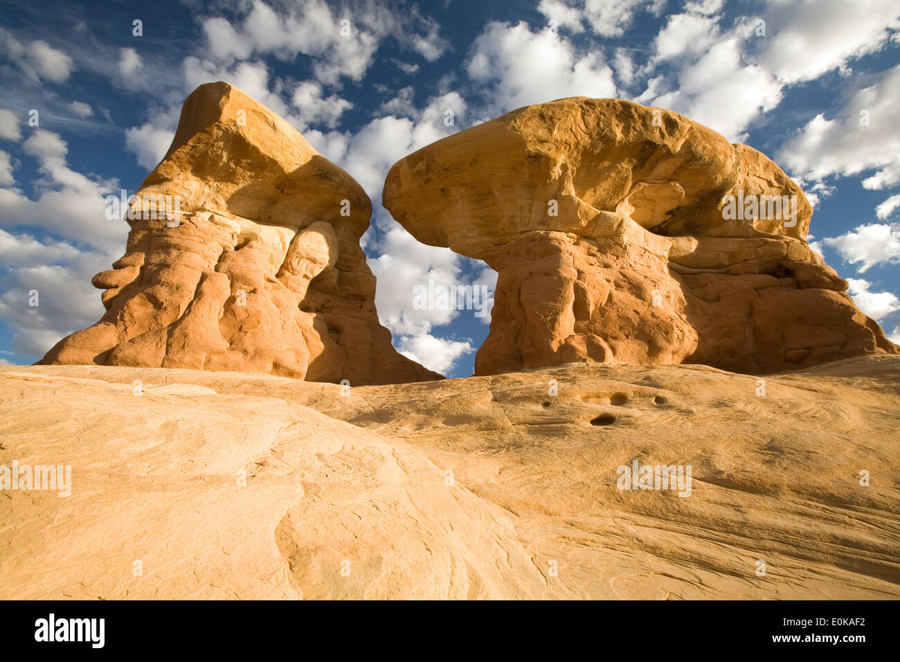 Sandstone rock formations, Devil's Garden, Grand Staircase-Escalante ...