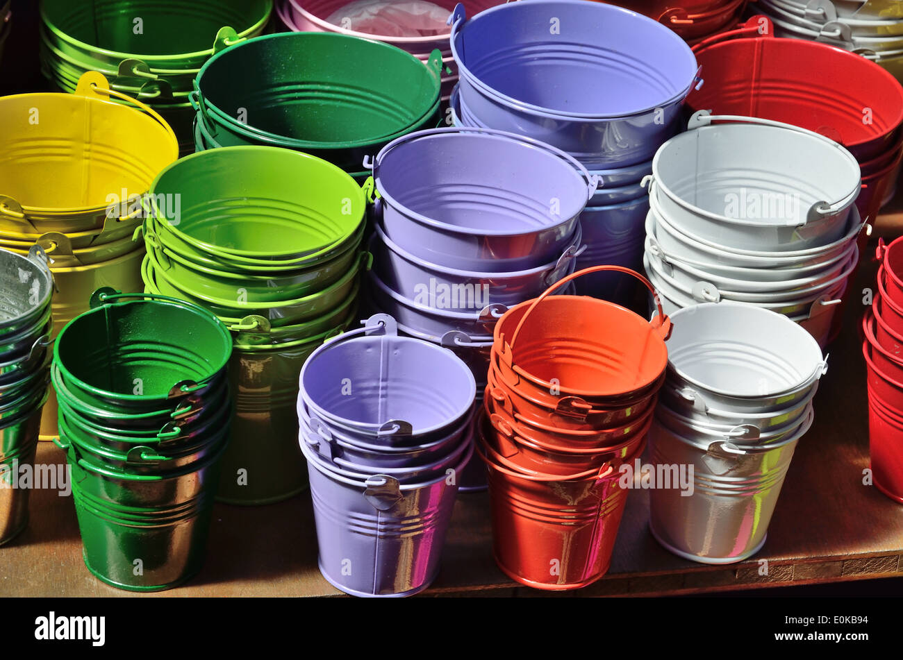 Metal buckets hi-res stock photography and images - Alamy