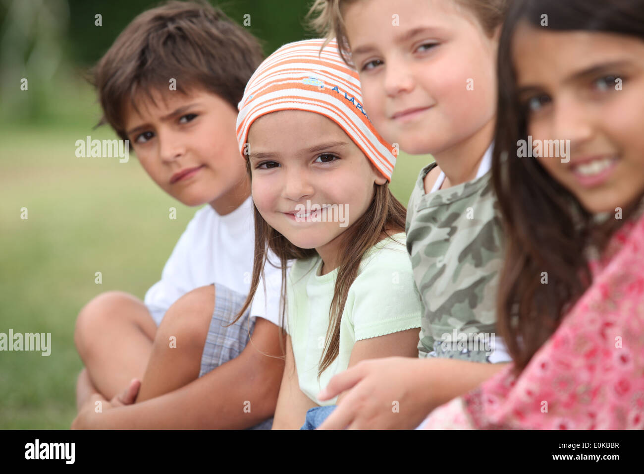 Kids in line hi-res stock photography and images - Alamy