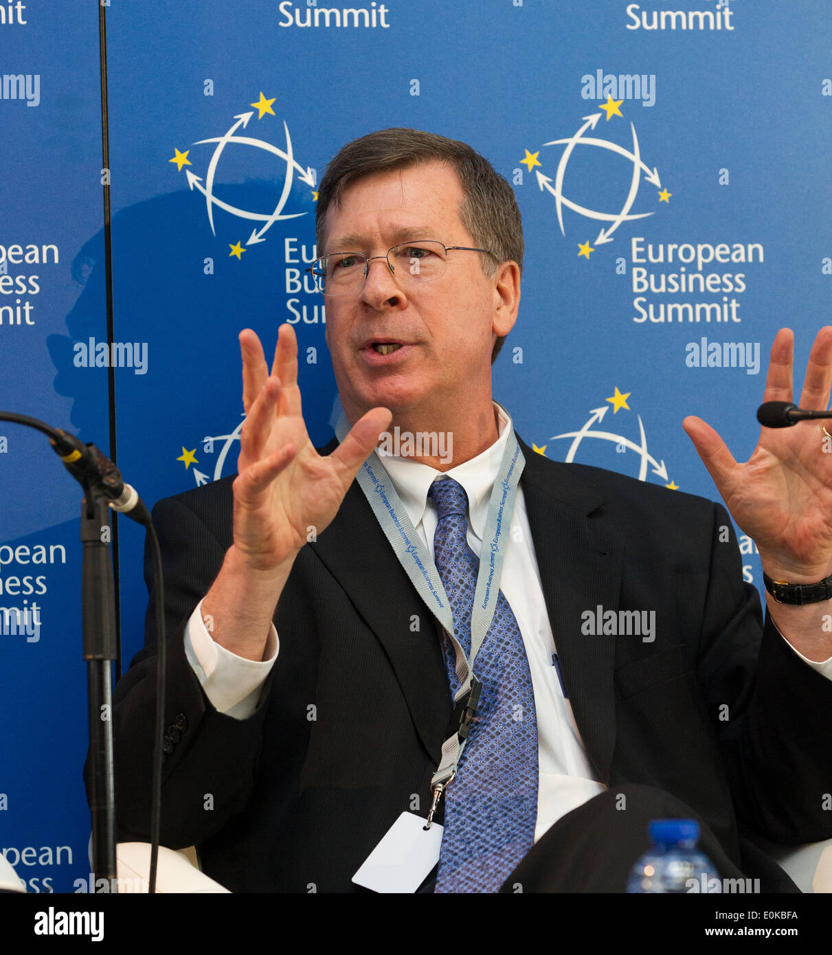 William M. Colton, Vice-President, Exxon Mobil Corporation Stock Photo ...