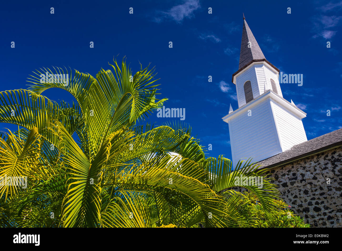 Mokuaikaua Church (Hawaii's first Christian church), Kailua-Kona ...