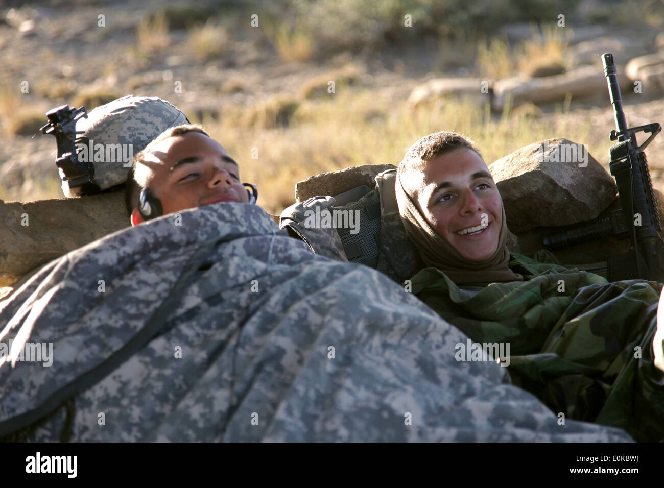 Hasty fighting position hi-res stock photography and images - Alamy
