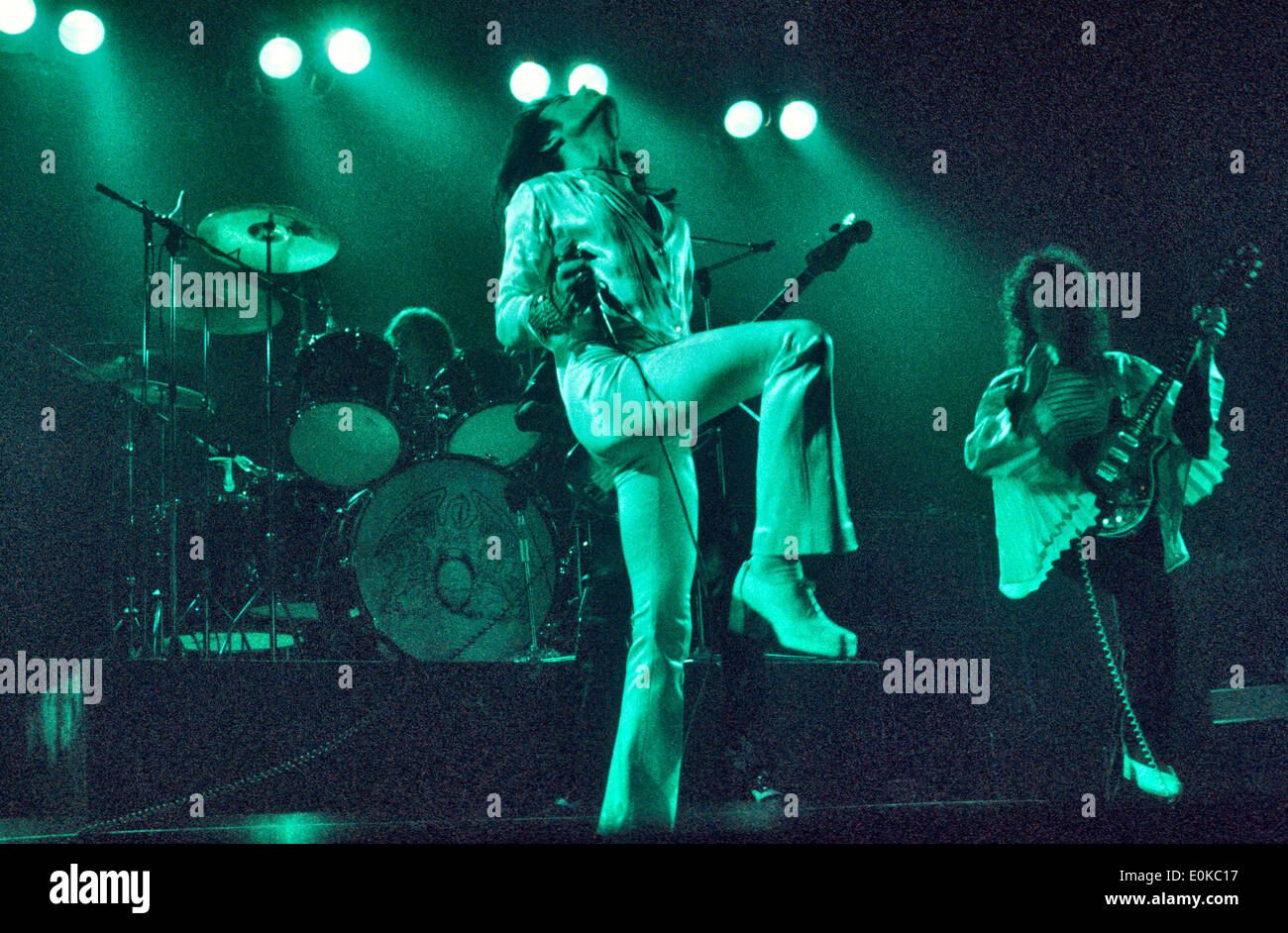 Queen live gig at The Rainbow London part of the Sheer Heart Attack ...