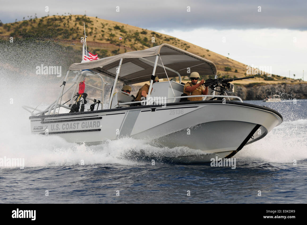 U.S. Coast Guard Maritime Safety and Security Team (MSST) 91114 patrols ...