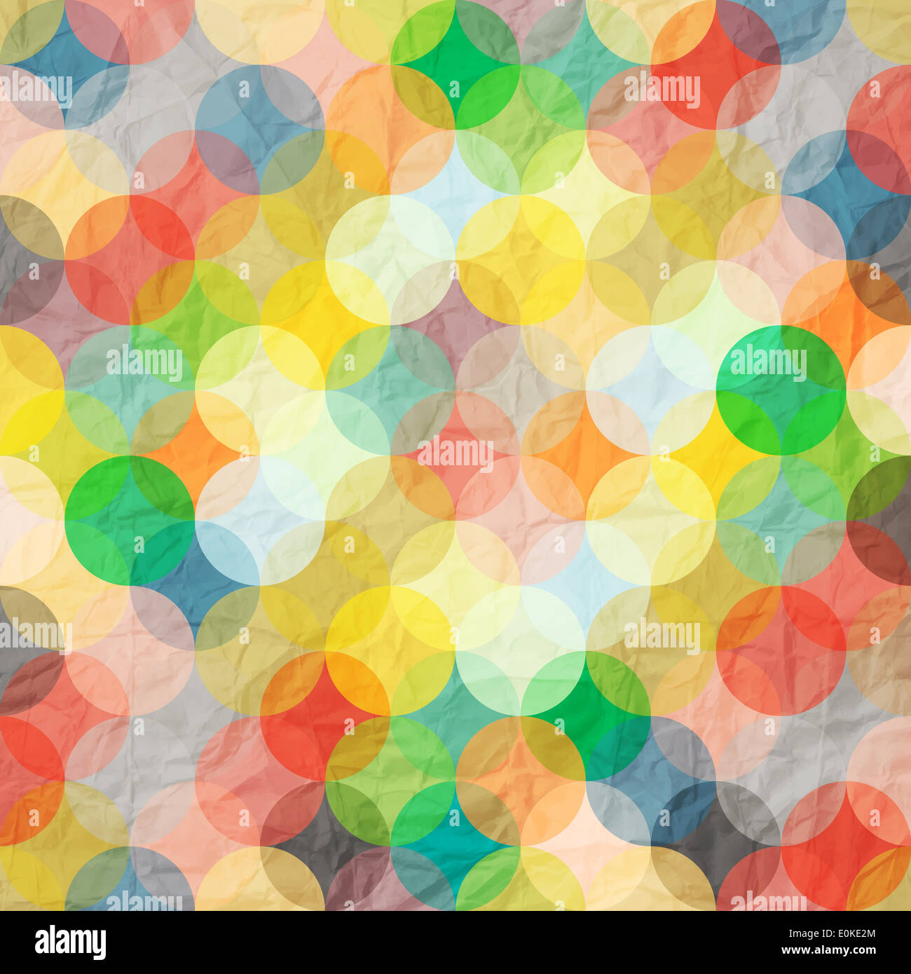 abstract colorful pattern with paper circles Stock Photo - Alamy
