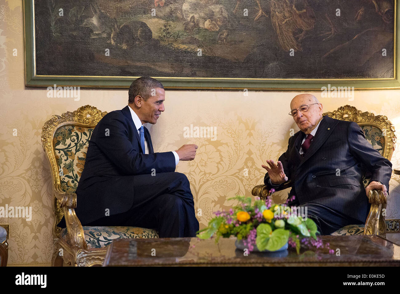 President Giorgio Napolitano High Resolution Stock Photography and ...