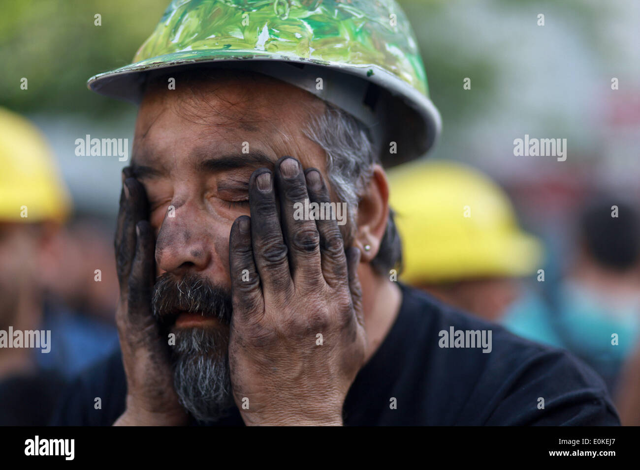 Miners helmet hi-res stock photography and images - Alamy