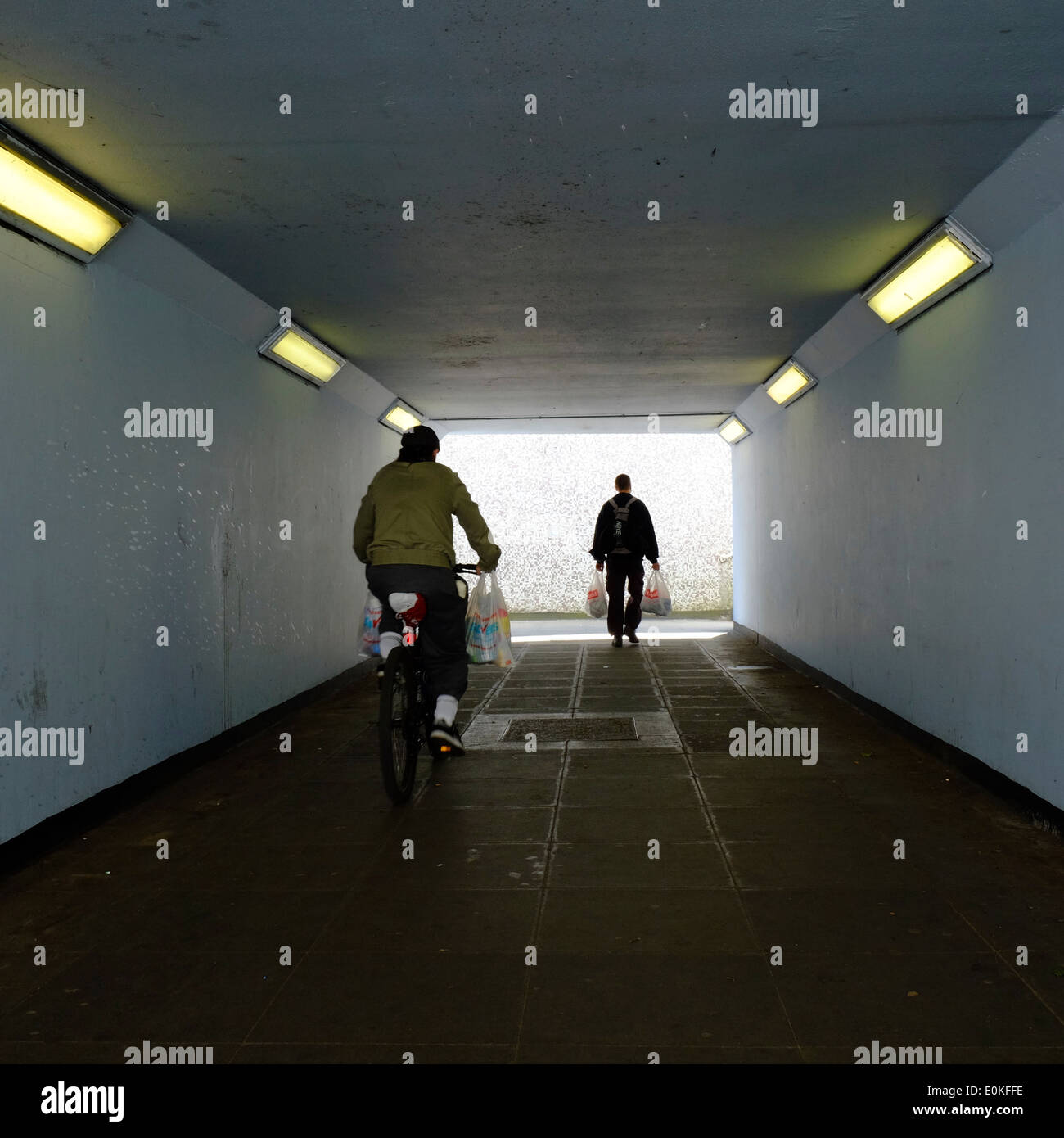 Underpass pedestrian subway hi-res stock photography and images - Alamy