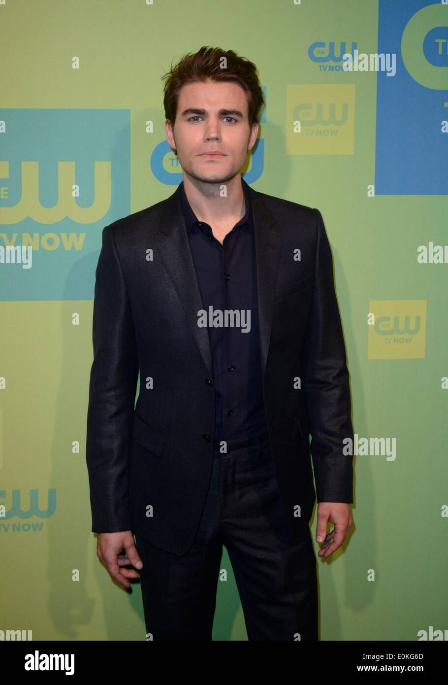 New York, NY, USA. 15th May, 2014. Paul Wesley at arrivals for The CW ...
