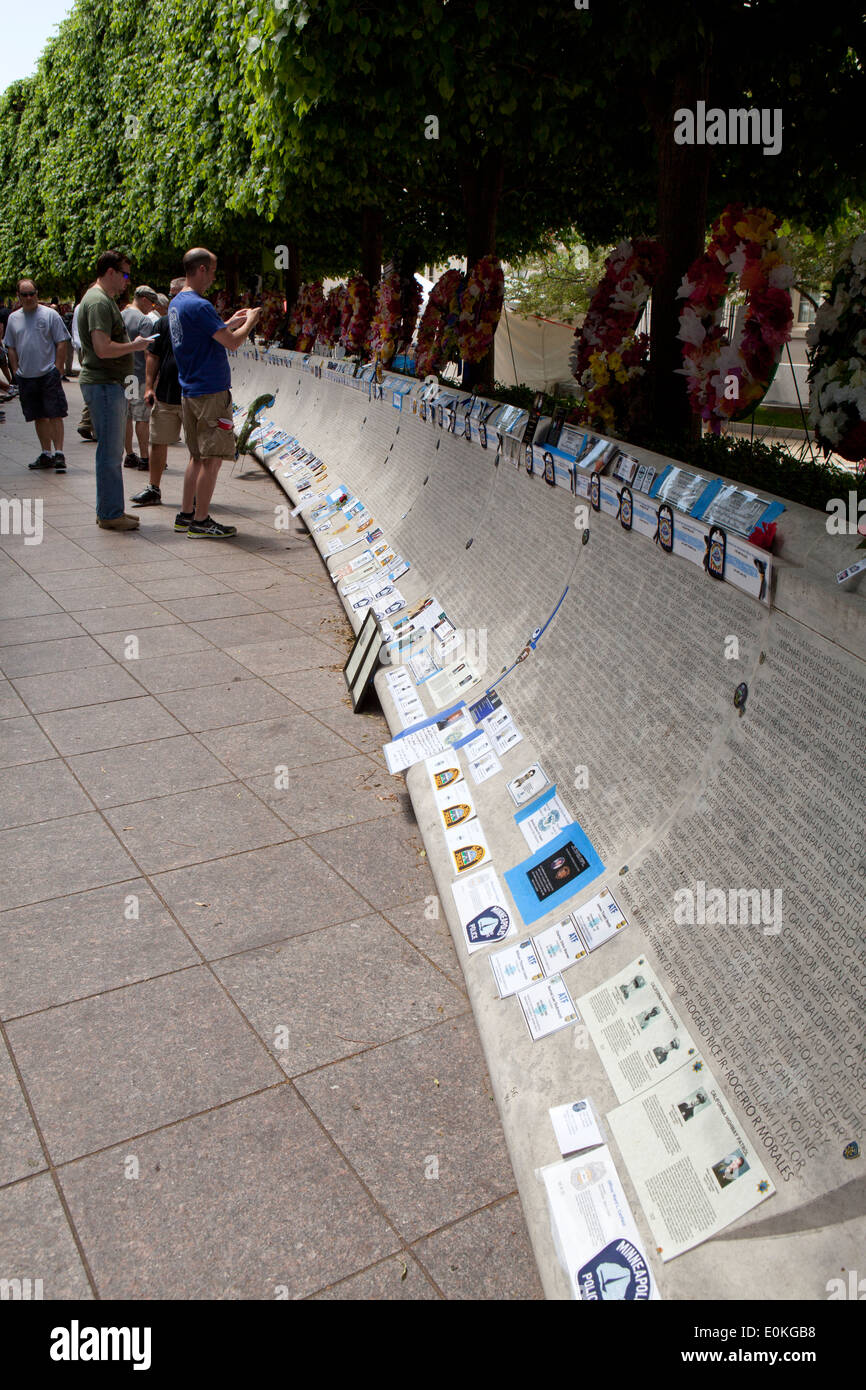 National Law Enforcement Officers Memorial - Washington, DC USA Stock ...