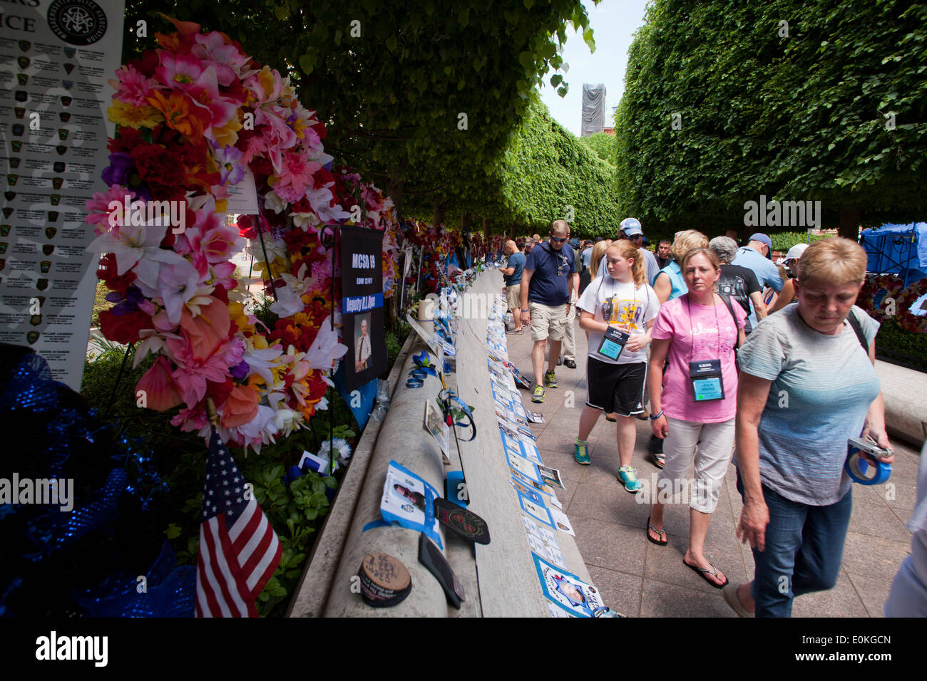 National Law Enforcement Officers Memorial - Washington, DC USA Stock ...