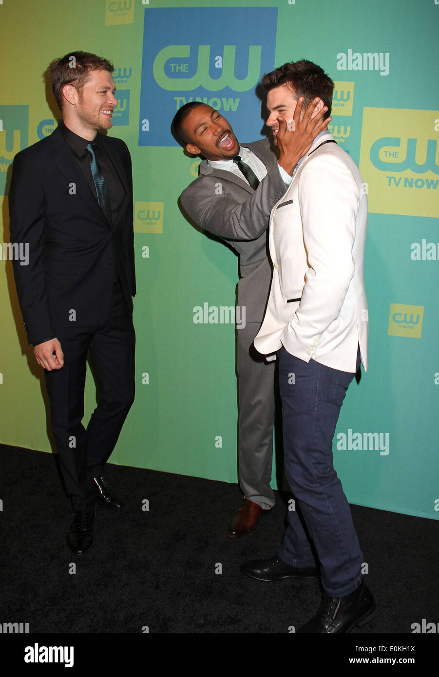 May 14, 2014 - New York, New York, U.S. - Actors JOSEPH MORGAN, CHARLES ...