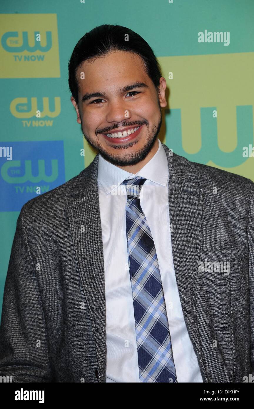 New York, NY, USA. 15th May, 2014. Carlos Valdes at arrivals for The CW ...