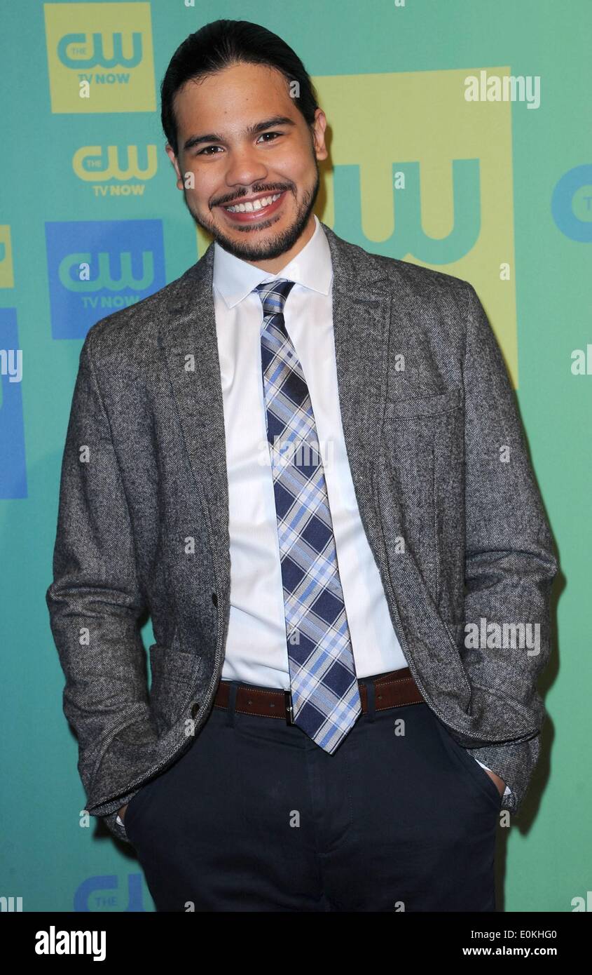 New York, NY, USA. 15th May, 2014. Carlos Valdes at arrivals for The CW ...