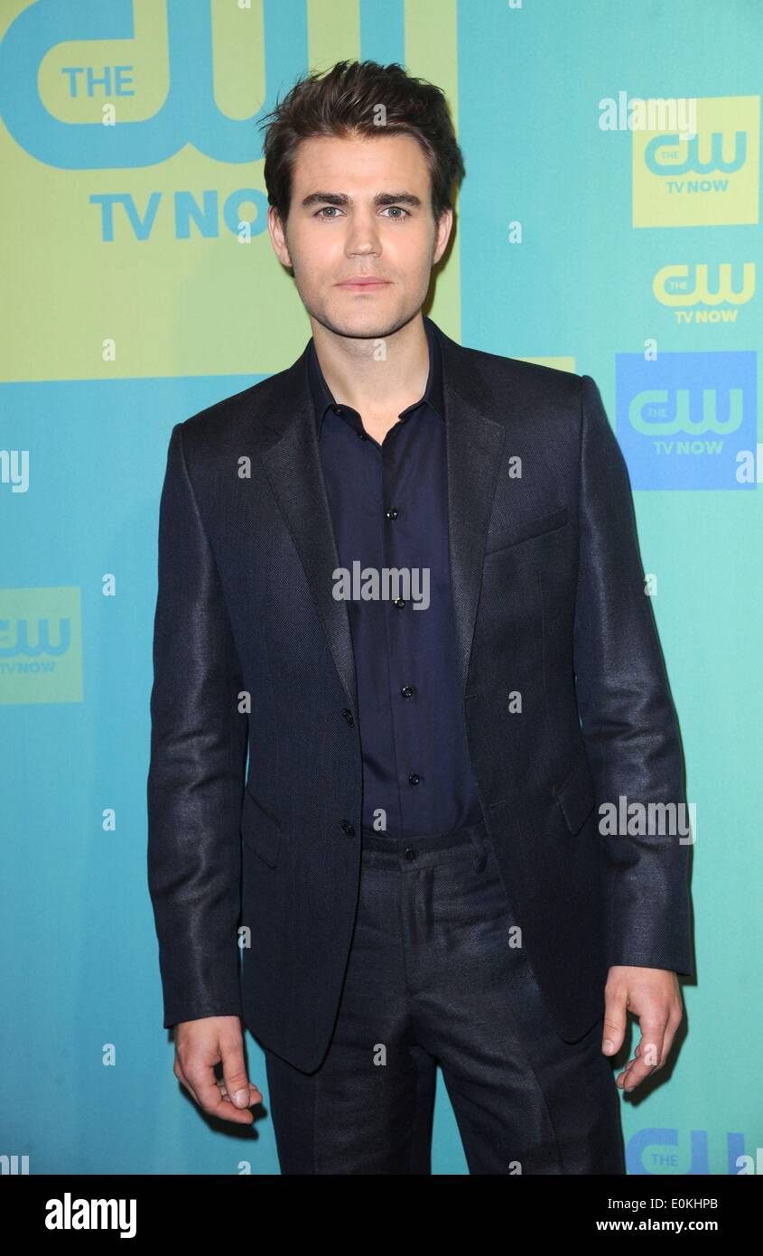 New York, NY, USA. 15th May, 2014. Paul Wesley at arrivals for The CW ...