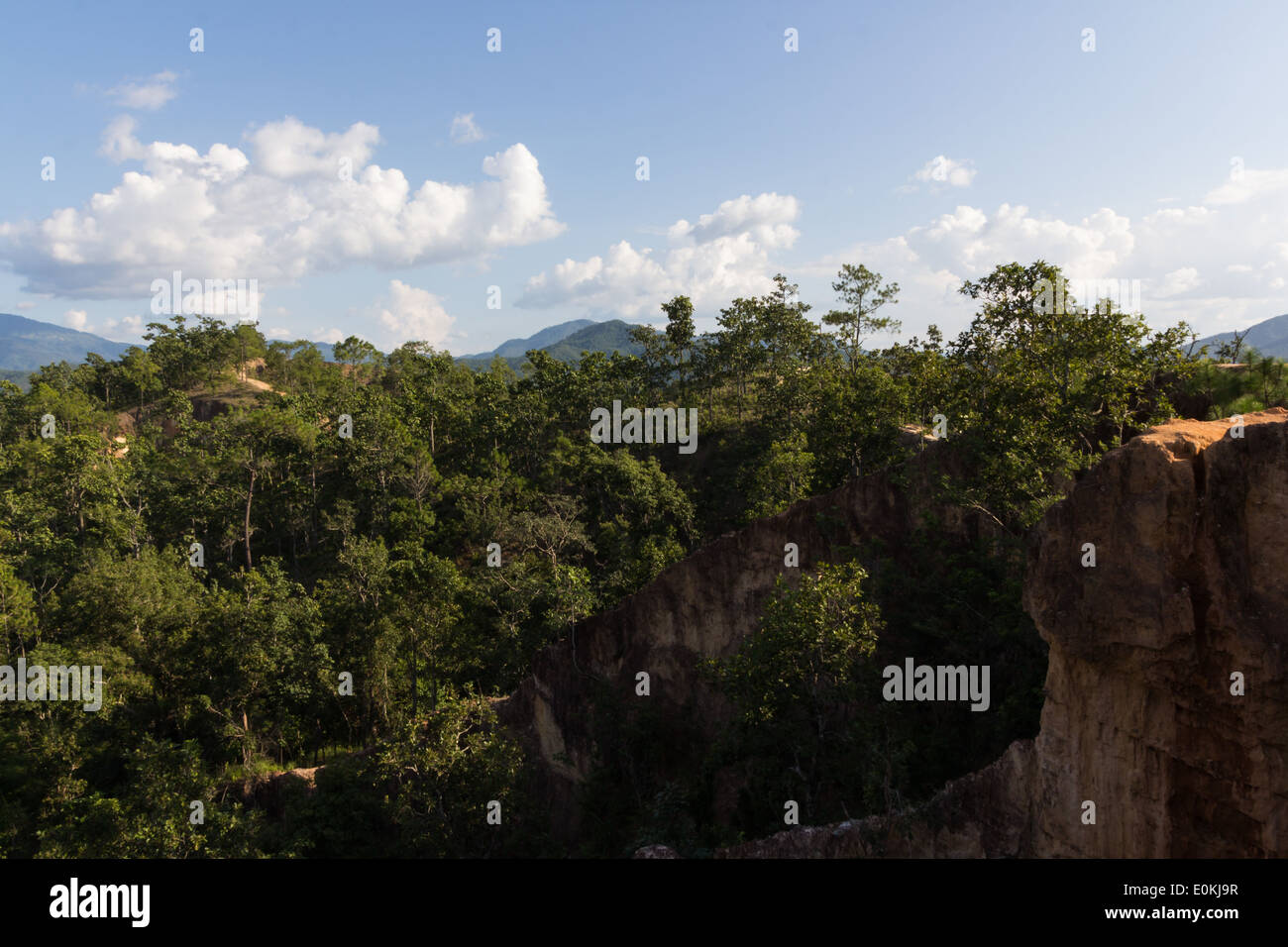 View of a cliff Stock Photo - Alamy