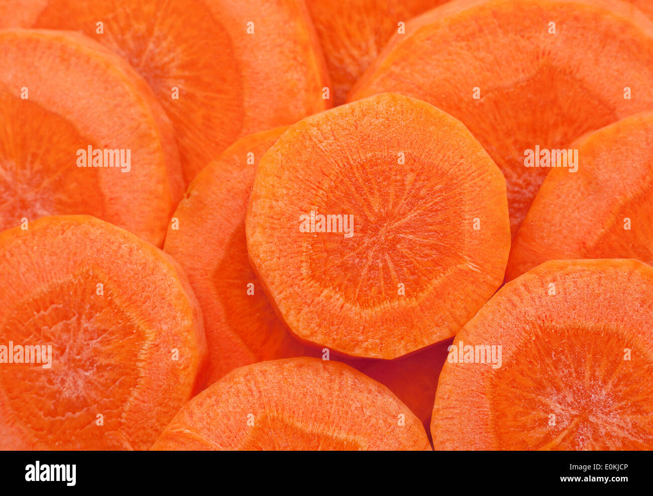 Carrot vegetable round closeup horizontal background Stock Photo - Alamy