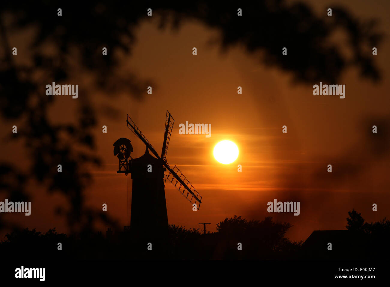 Bircham tower mill hi-res stock photography and images - Alamy