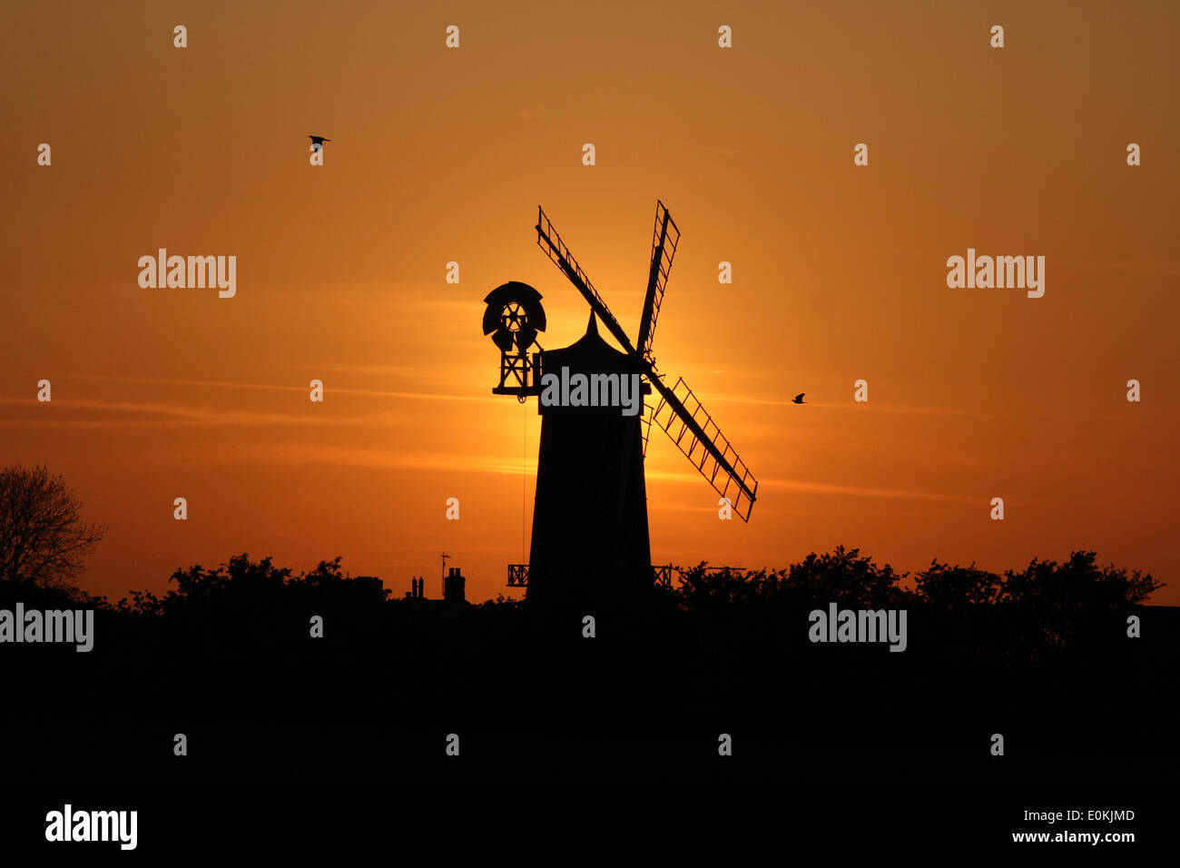 Bircham tower mill hi-res stock photography and images - Alamy
