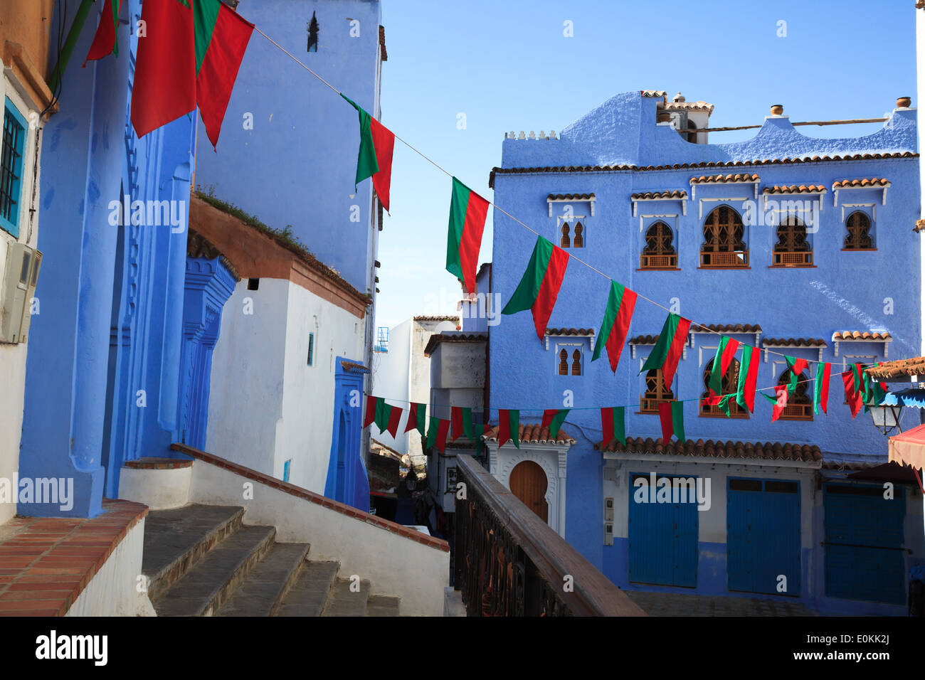 Blue city of chefchaouen hi-res stock photography and images - Alamy