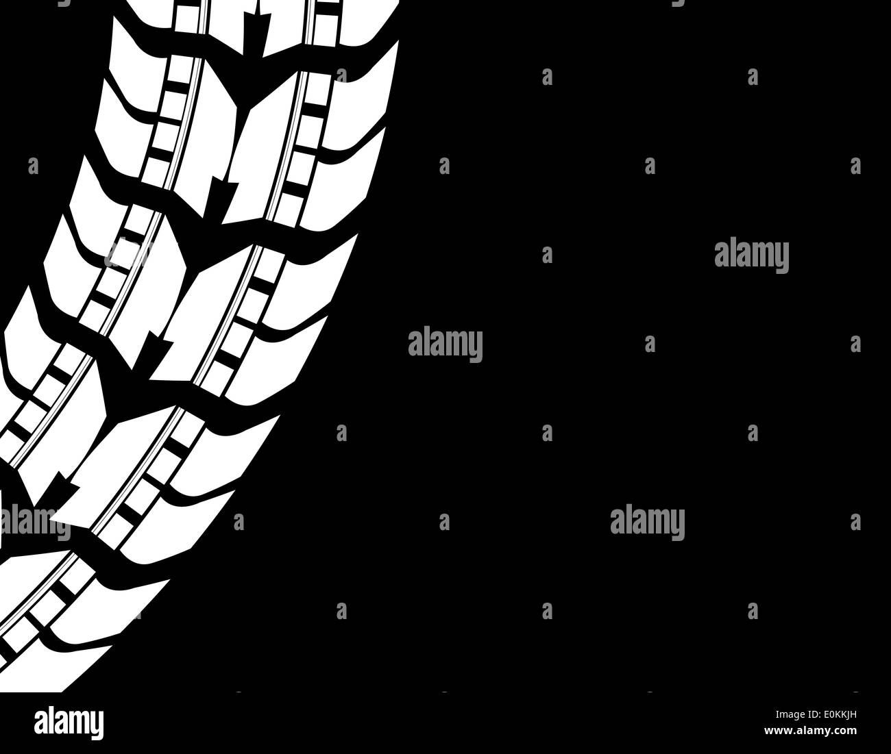 special detailed tire prints Stock Photo - Alamy