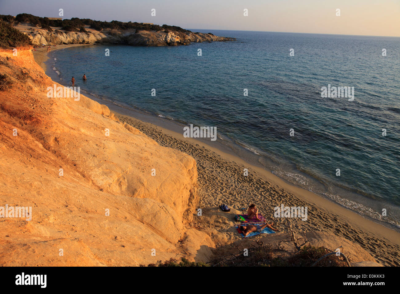 Alyko beach, Naxos, Cyclades Islands, Greece Stock Photo - Alamy