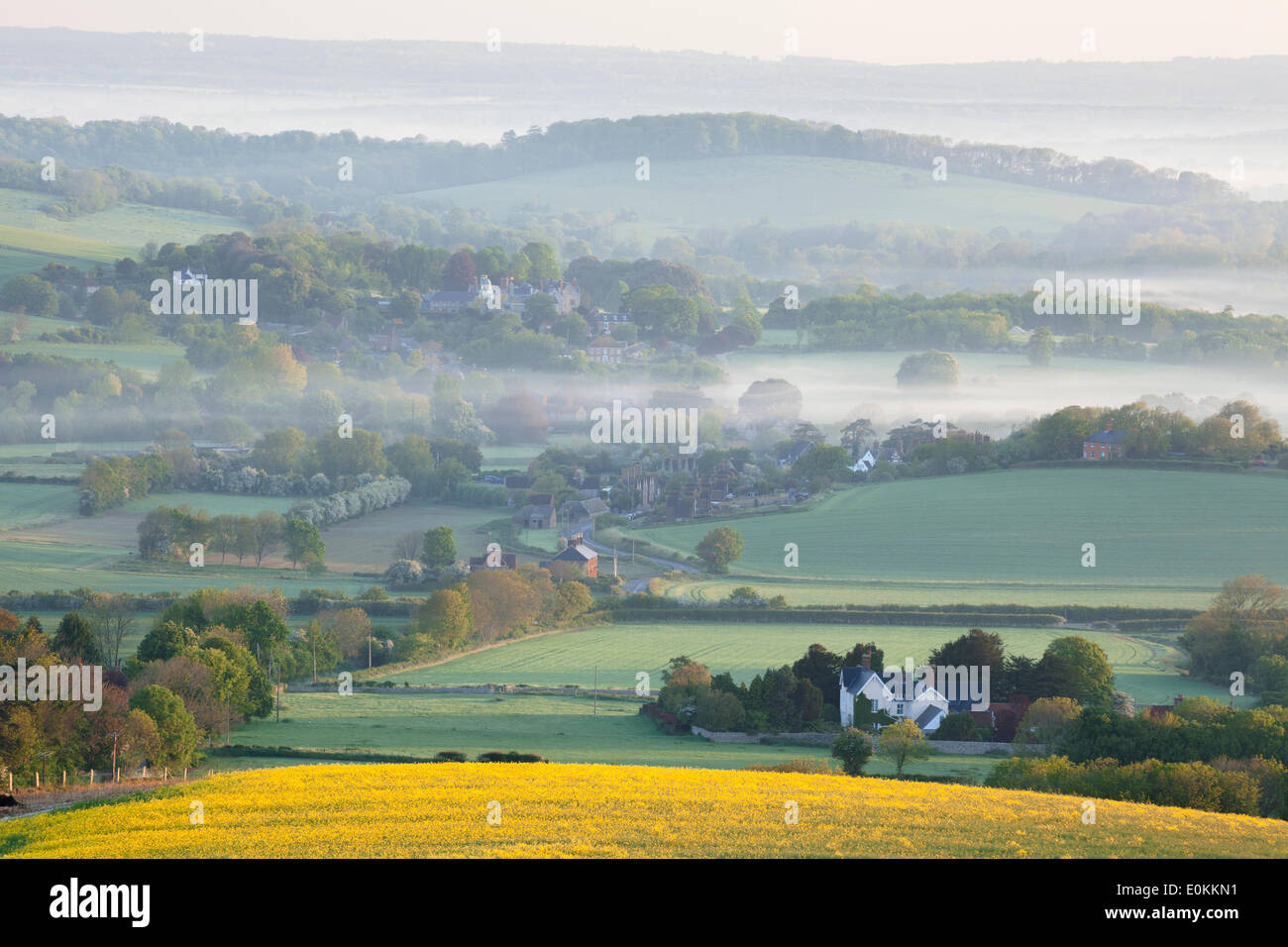 Glynde village hi-res stock photography and images - Alamy