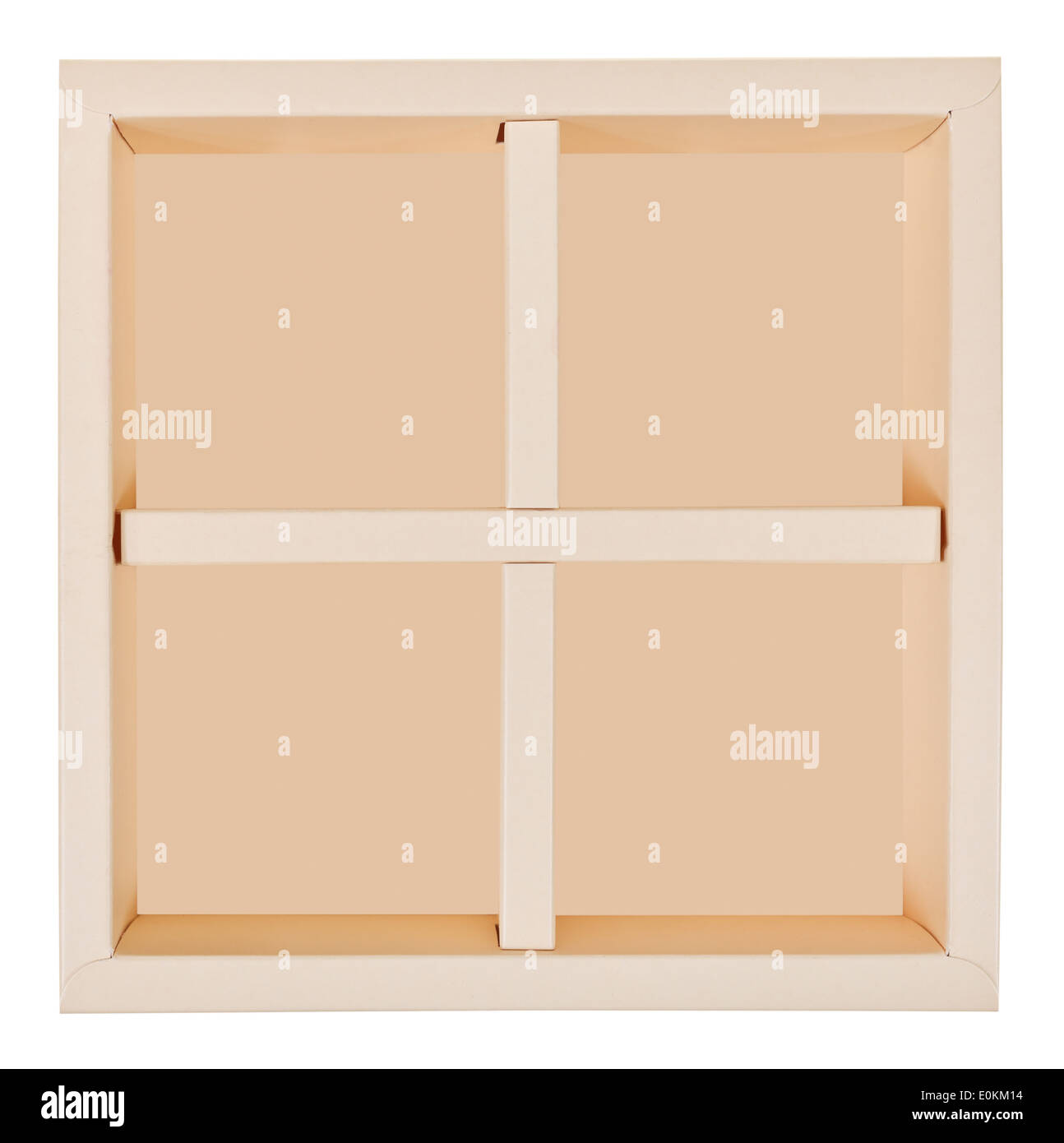 Cardboard box compartments hi-res stock photography and images - Alamy