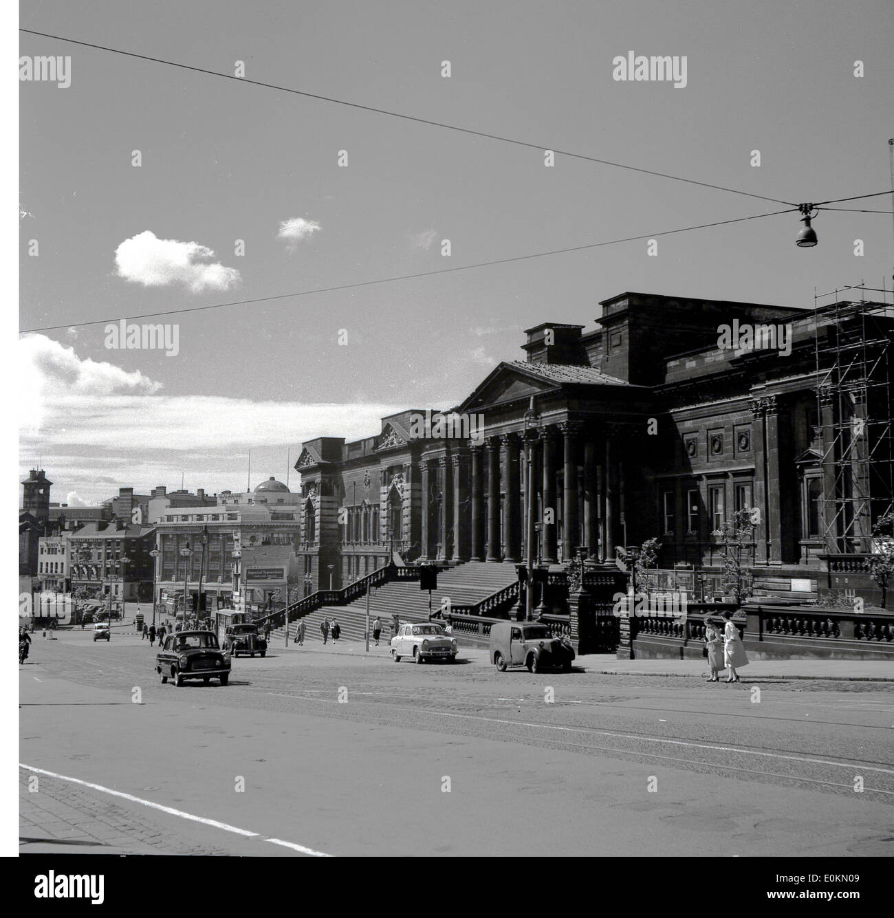 1950s, historical, exterior of building, Liverpool, England Stock Photo ...