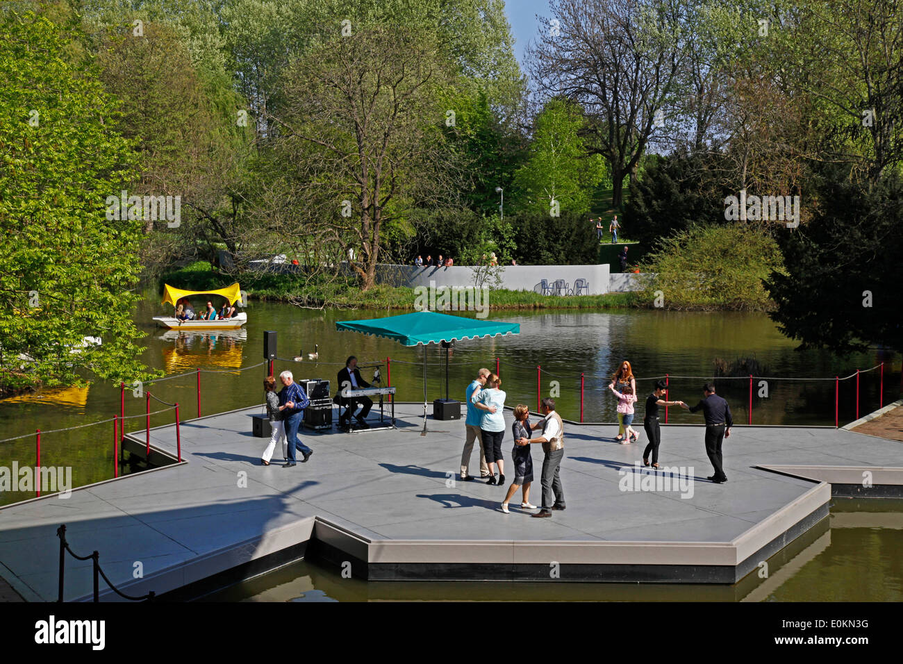 The Luisenpark (41 hectares) is a municipal park in Mannheim, Baden ...