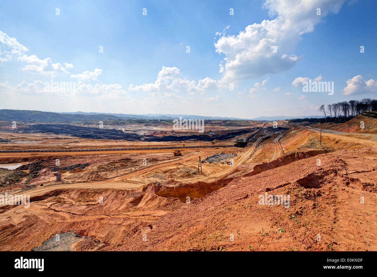 open mining pit Stock Photo - Alamy