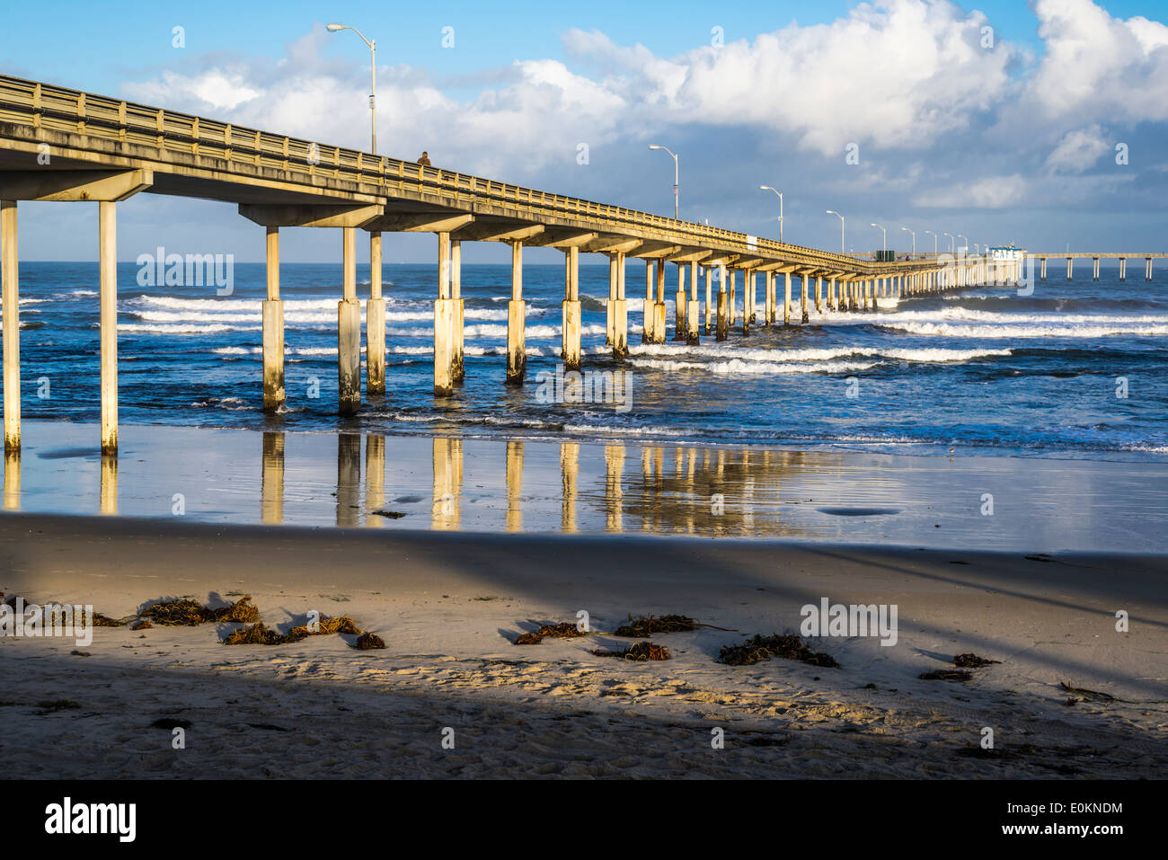 Ocean Beach Pier. San Diego, California, United States Stock Photo - Alamy