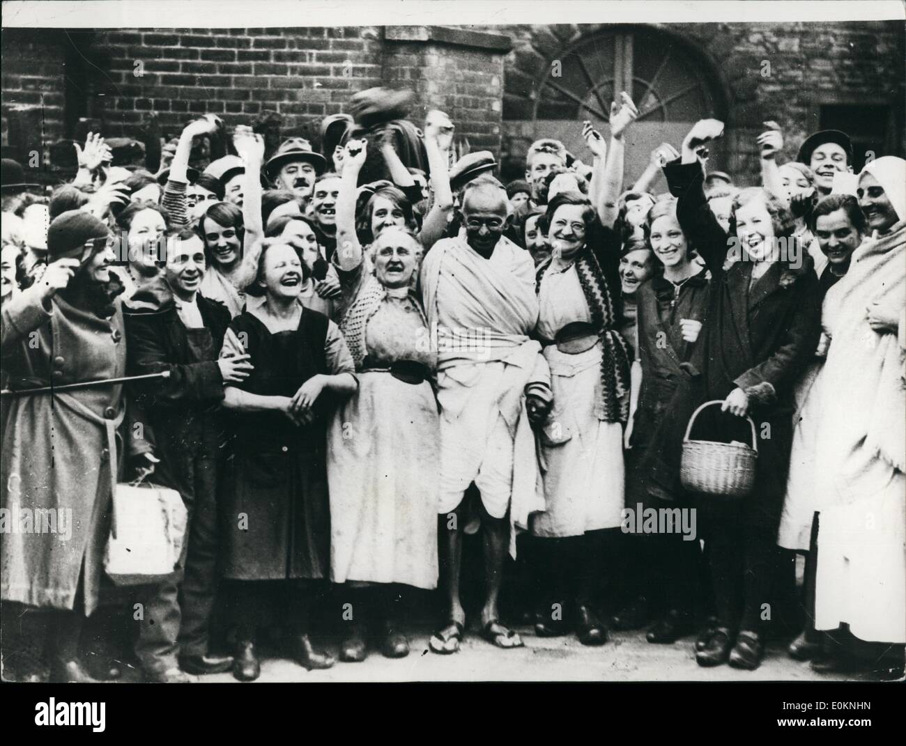 1931 gandhi in london hi-res stock photography and images - Alamy