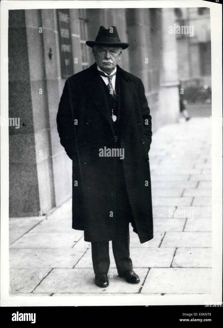 Dec. 12, 1932 - Lloyd George Stock Photo - Alamy