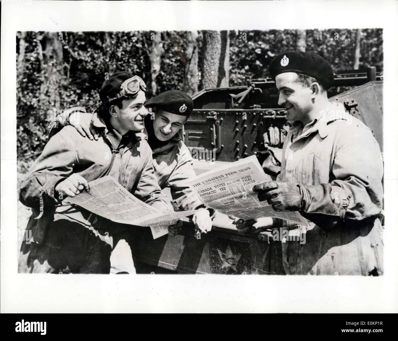 Canadian troopers hi-res stock photography and images - Alamy