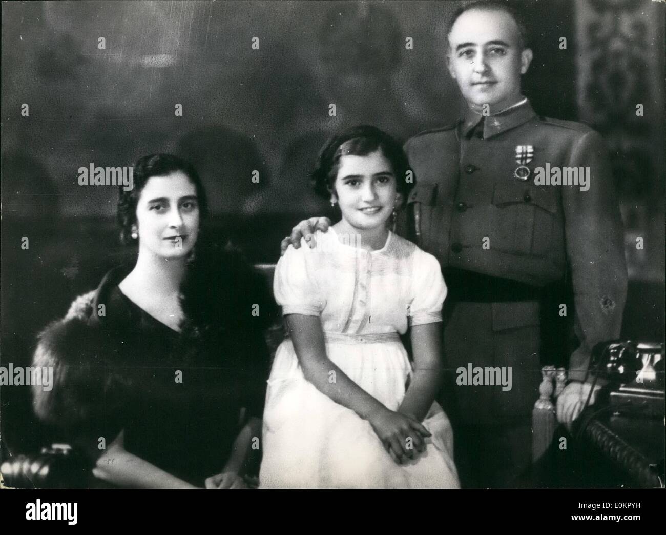 Franco with wife and daughter hi-res stock photography and images - Alamy