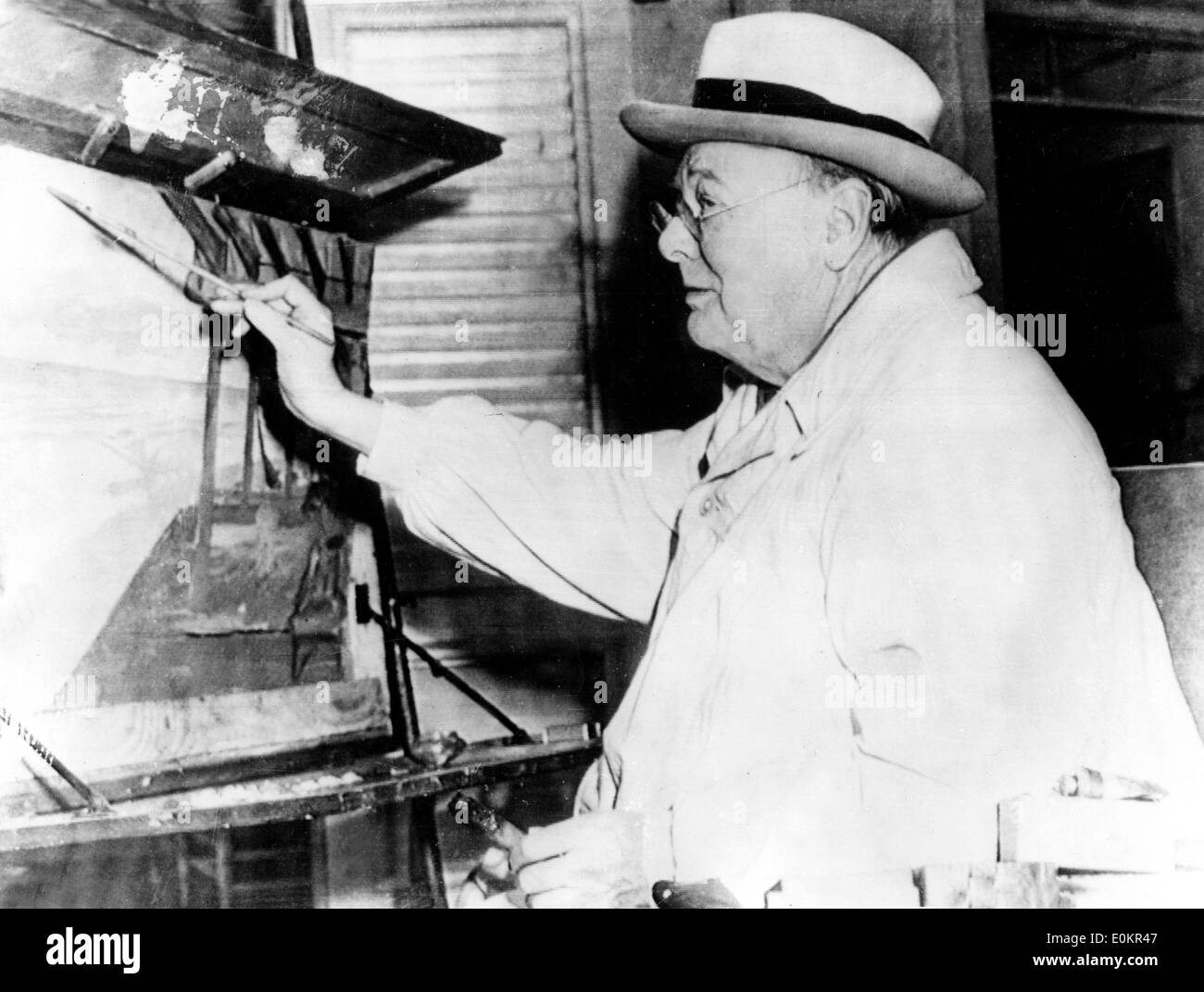 Churchill s artwork hi-res stock photography and images - Alamy