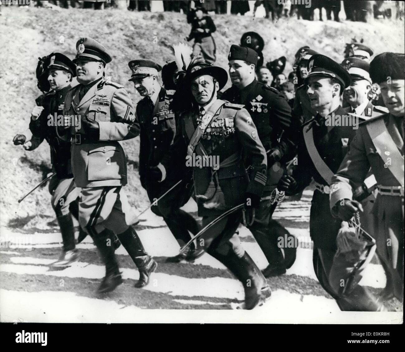 1938 mussolini hi-res stock photography and images - Alamy