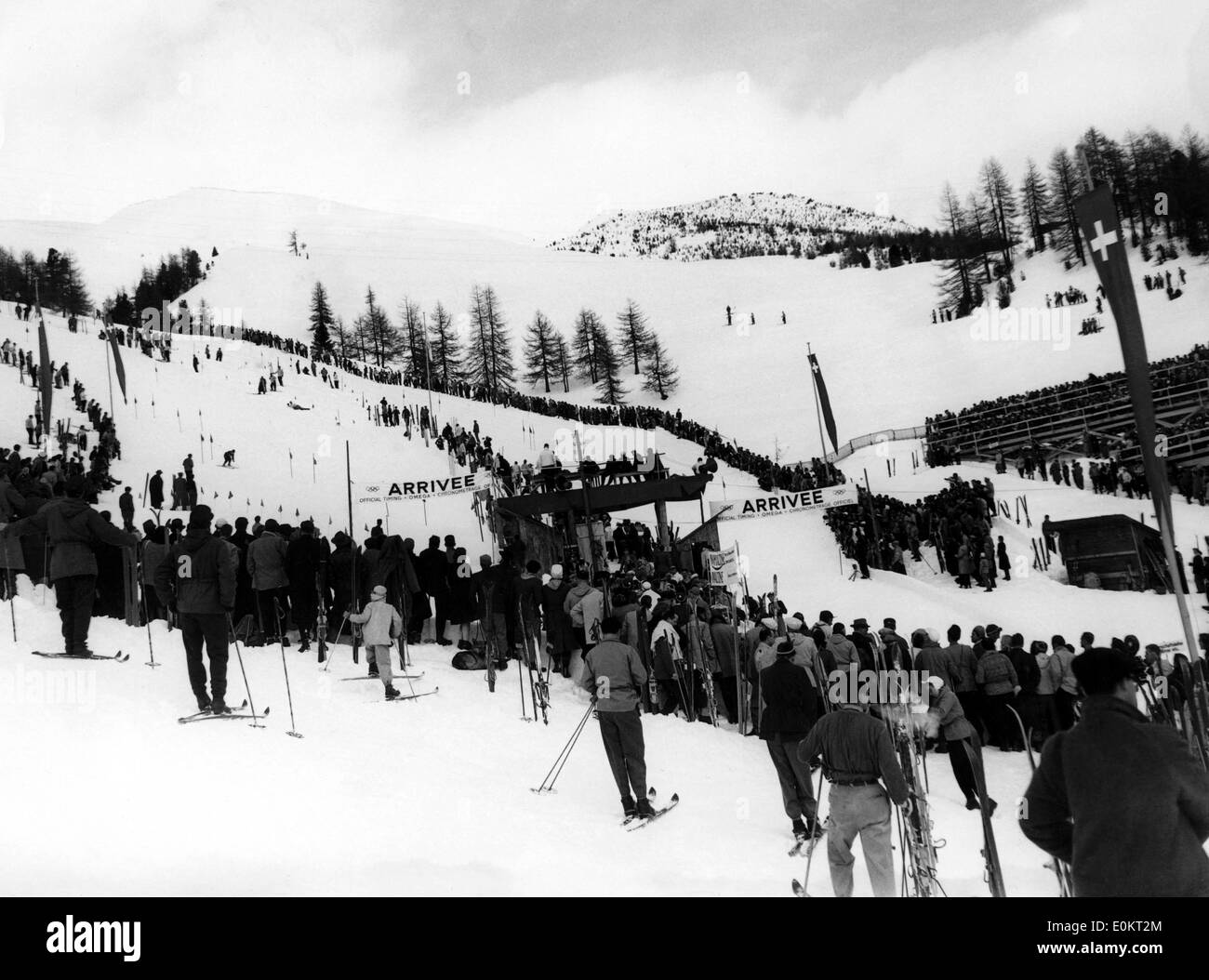 St moritz Black and White Stock Photos & Images - Alamy
